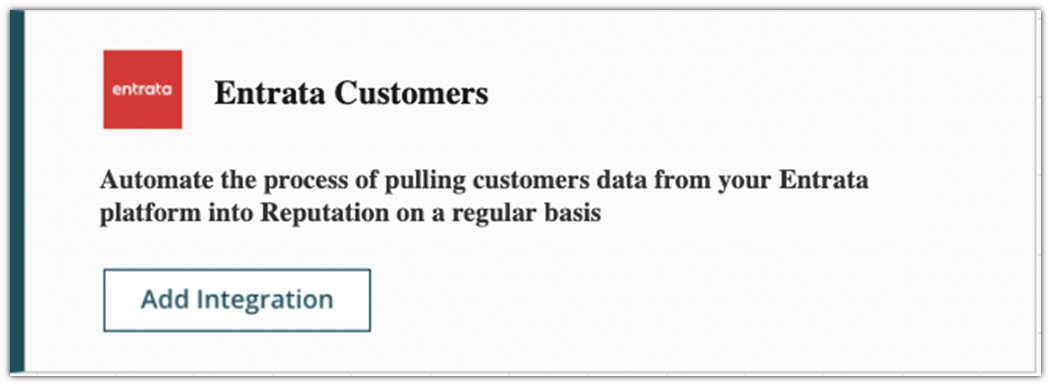 Rep Connect – Entrata Customers – Connector